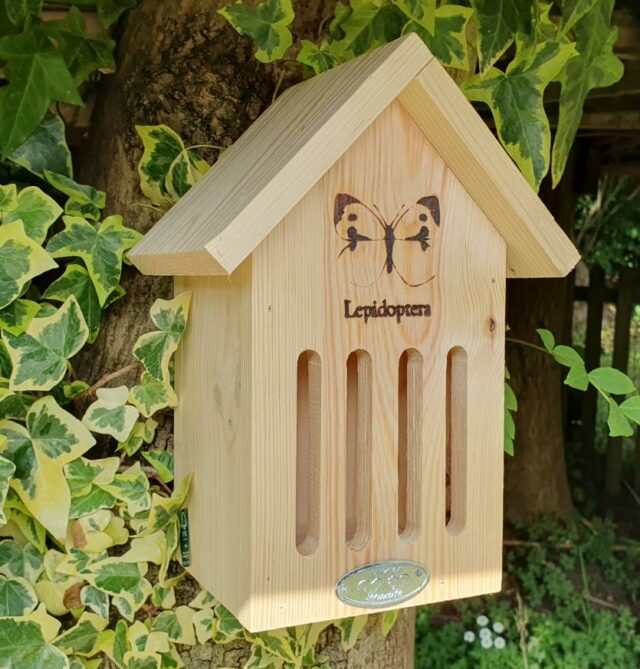 Butterfly Barn with Food Feeder Tray | Green Gardener