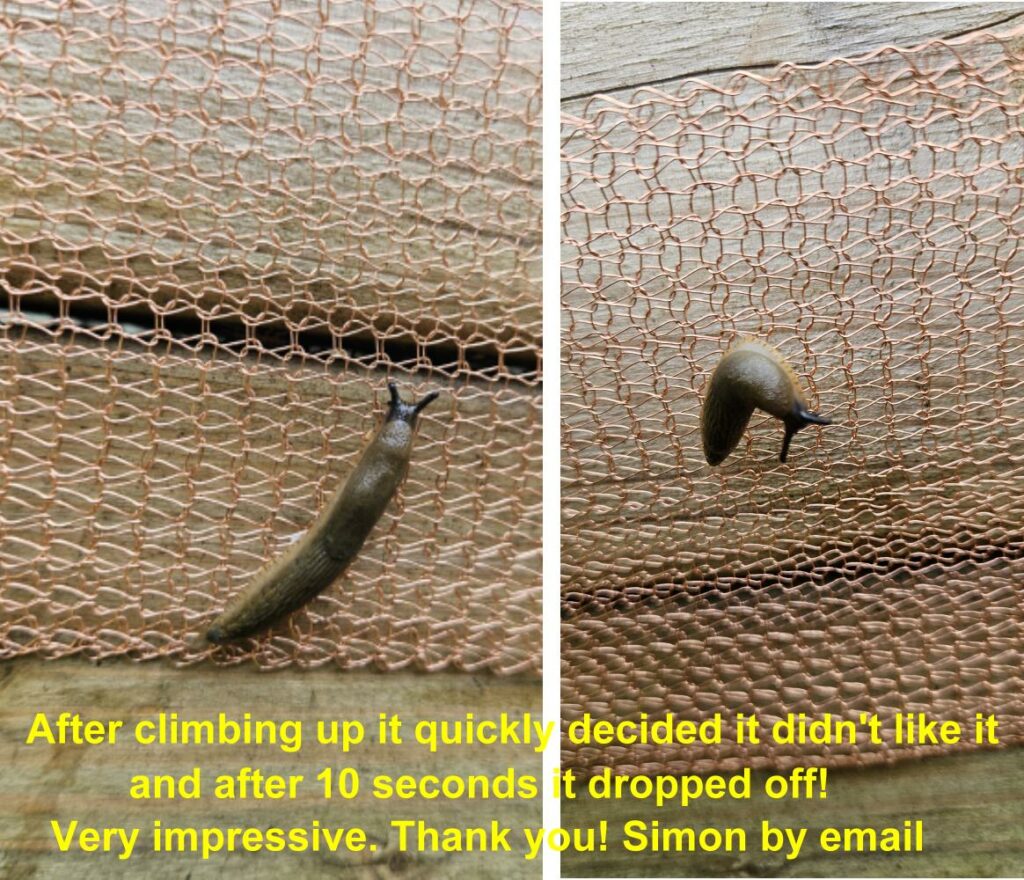 Flexible Copper Slug Tape to Protect Pots from Slugs