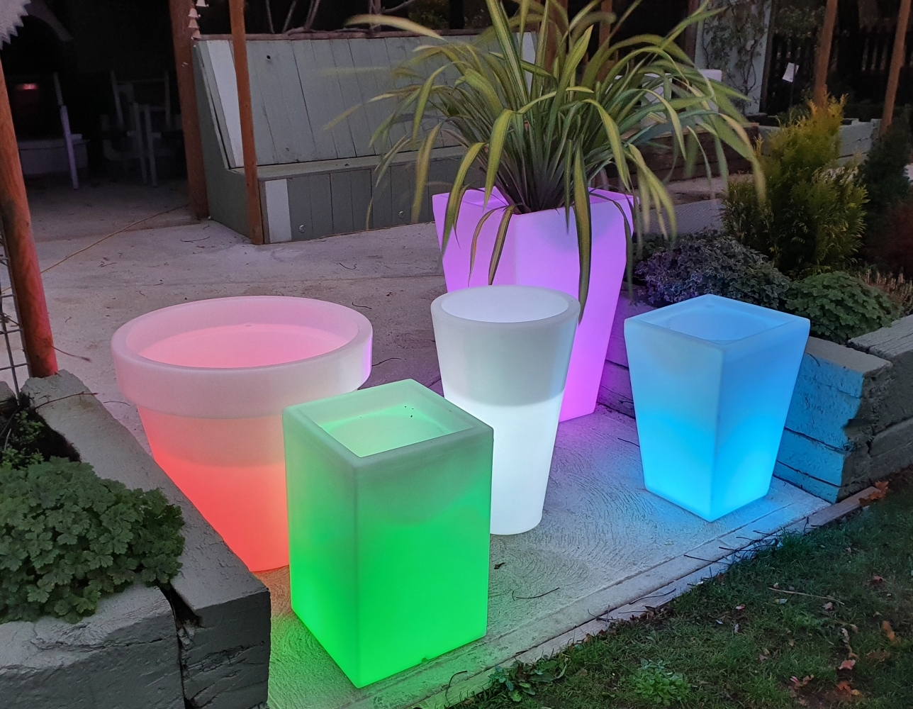Light Up Planters Pot